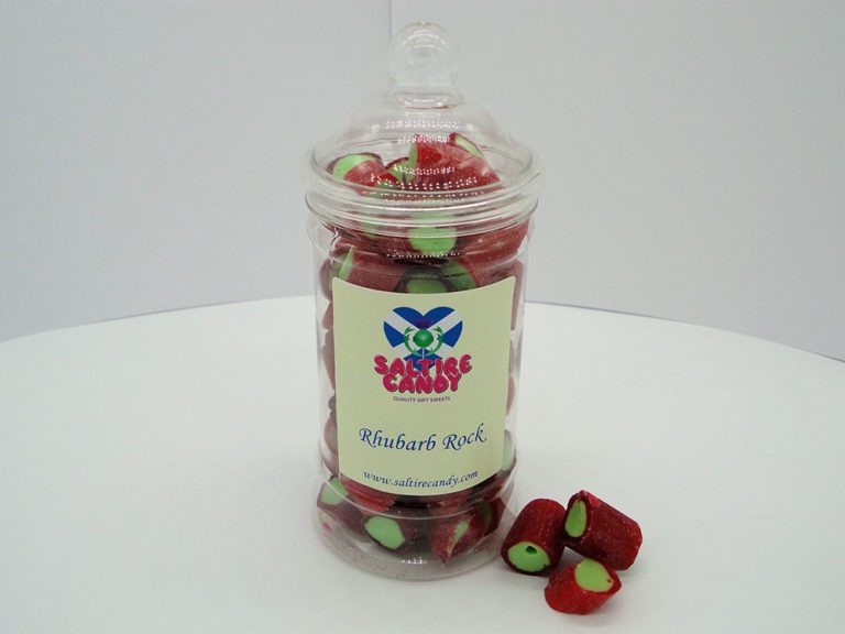 Rhubarb Rock | Saltire Candy | Online Scottish Sweet Shop